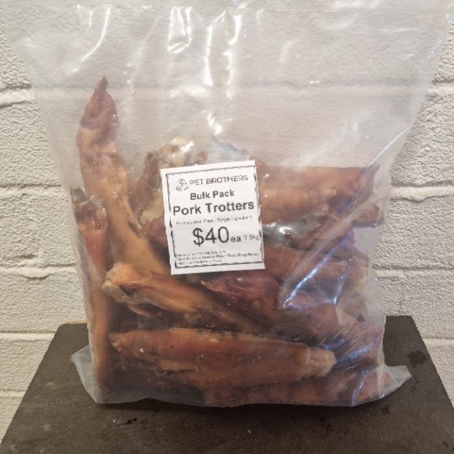 Bulk Pig Trotters | Pet Brothers