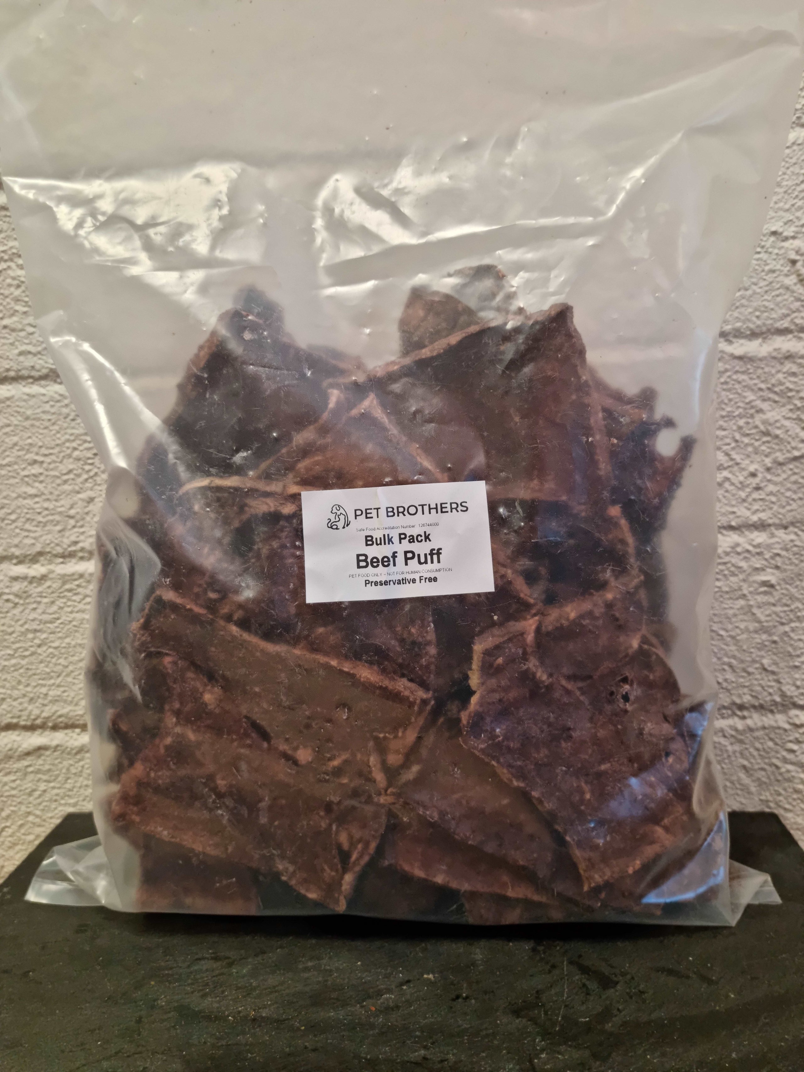 Bulk Beef Puff | Pet Brothers